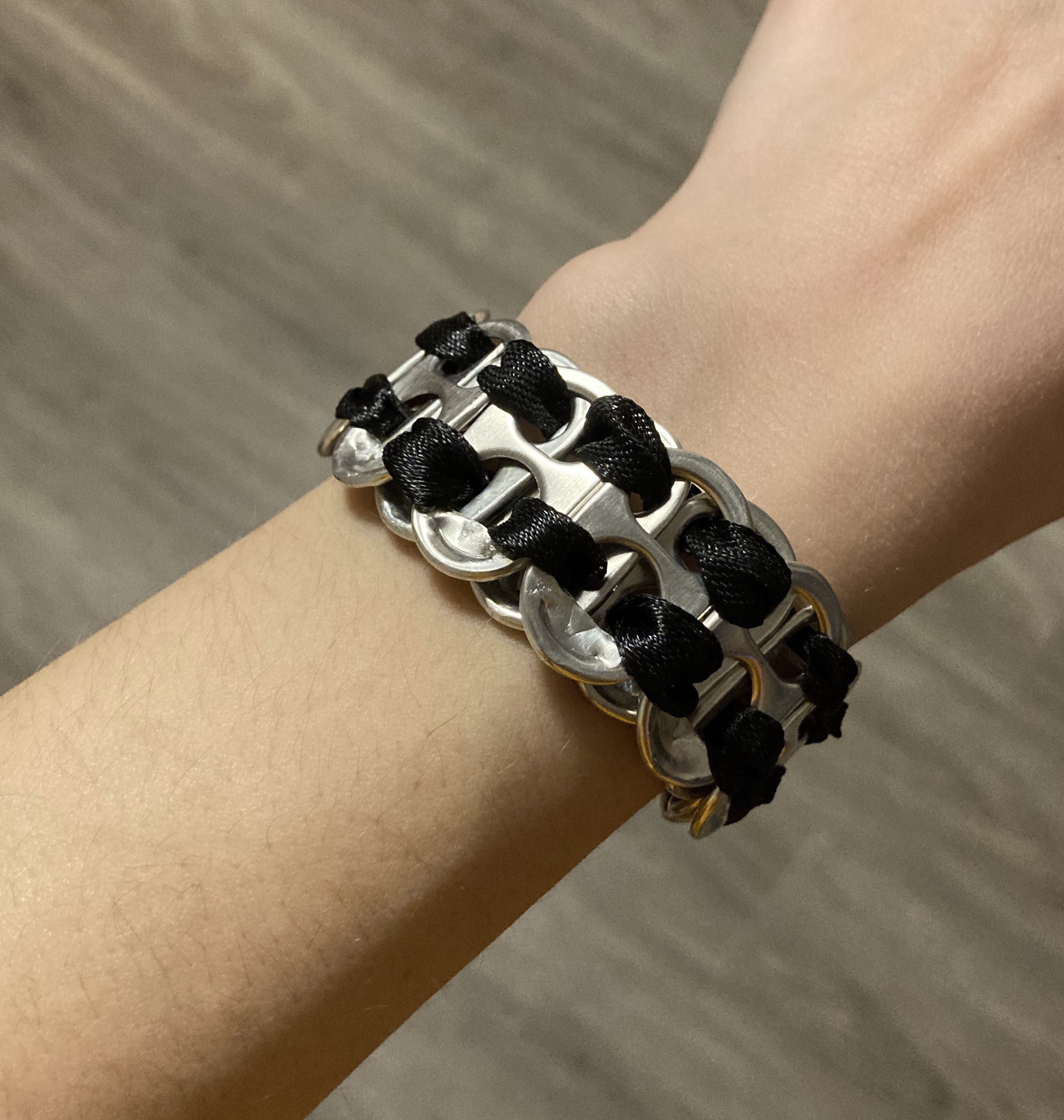 Custom Pop Tab Bracelet, Recycled Can Tab Jewelry, Unique Accessories ...