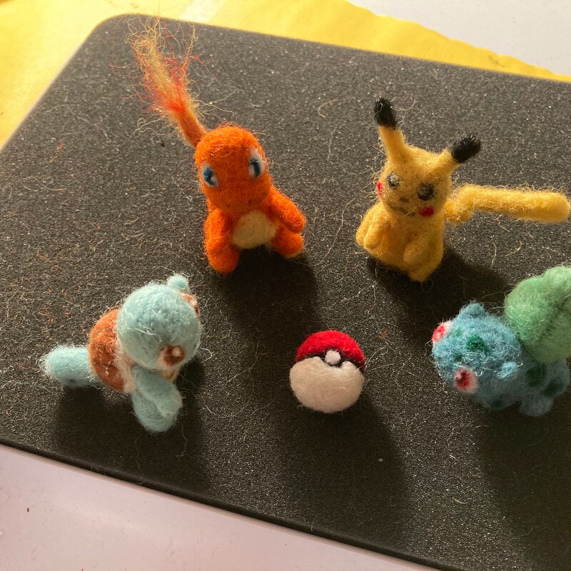 Pikachu Needle Felt - Etsy