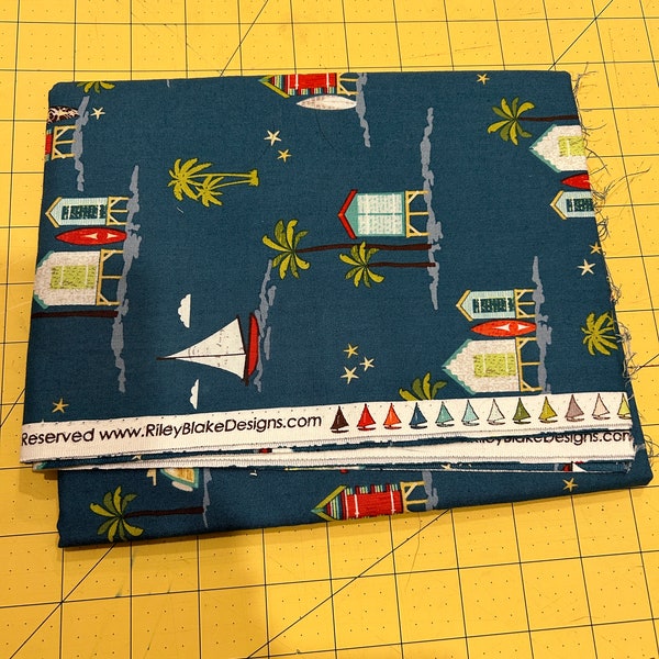 Riley Blake Offshore Fabric - Etsy