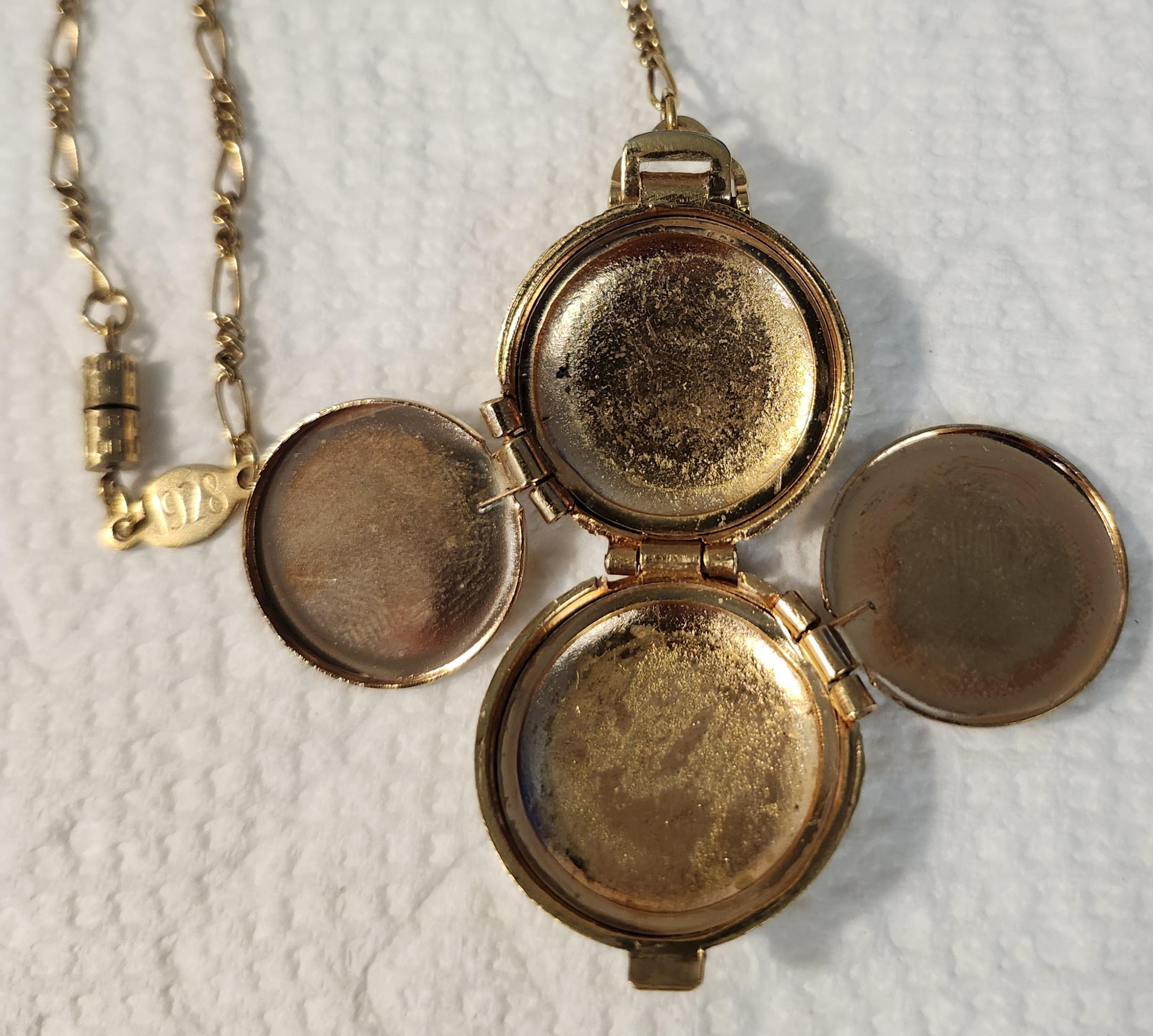 Folding Double Locket - Etsy