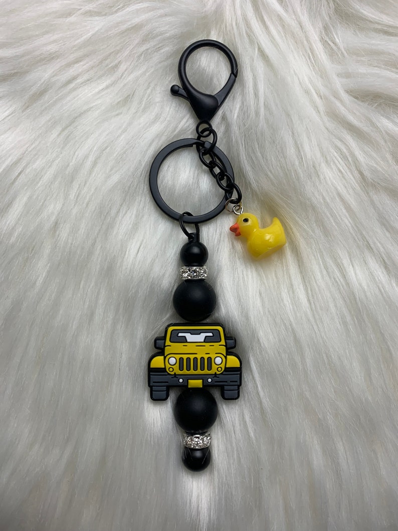 Jeep Duck Keychain - Etsy