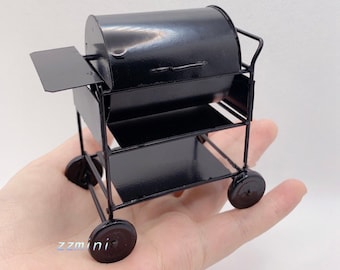Dollhouse Miniature Grill Miniature Barbecue BBQ Miniature - Etsy