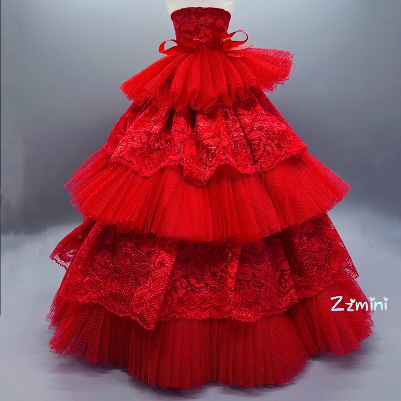 Red Doll Dress - Etsy