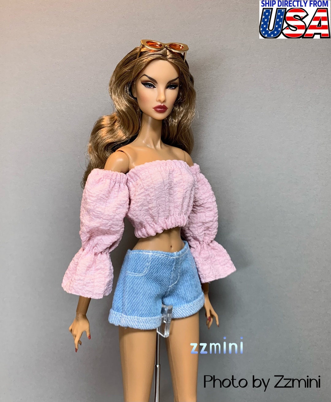 Handmade Pink Top for 11.5inch Fashion Doll Princess Clothes 1/6 Toy - Etsy