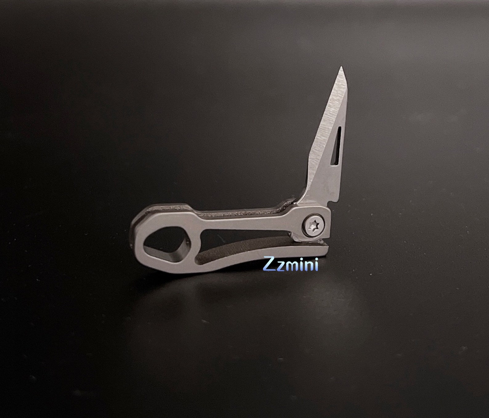 World Smallest Real Titanium Alloys Miniature Tiny Working Pocket Knife ...