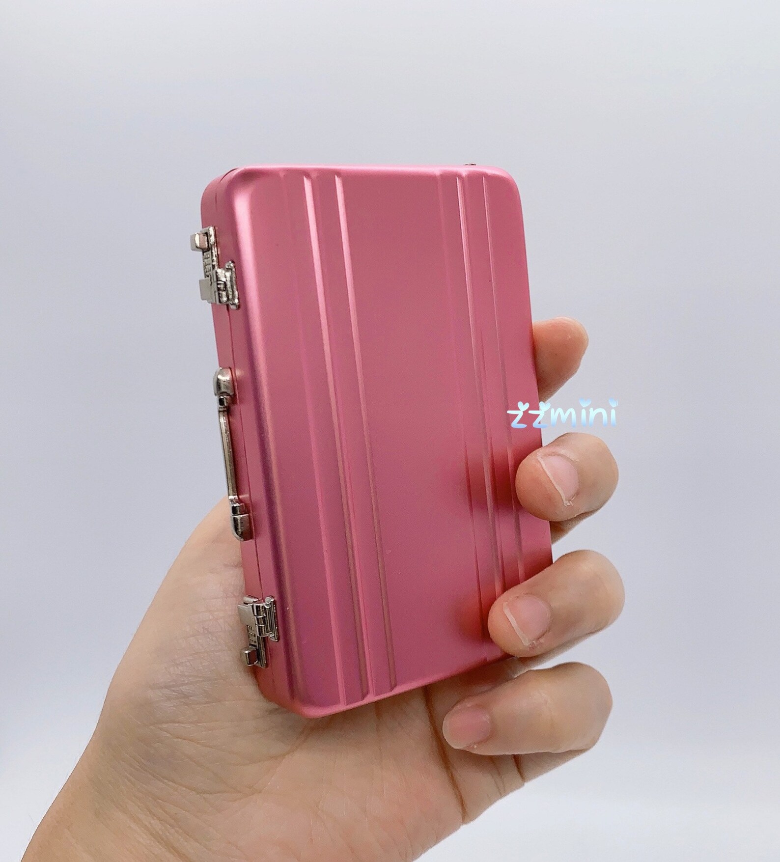 Dollhouse Miniature Travel Metal Suitcase Briefcase Toy Decoration ...