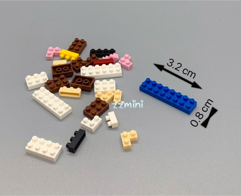 MINI Dollhouse Miniature 5 Boxes/set and Building Mini Blocks - Etsy