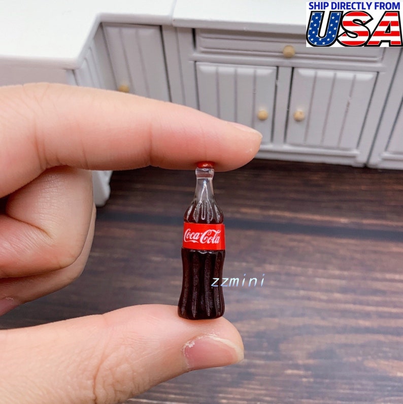 1:12 Dollhouse Miniature 10 Bottles Coca-cola Coke Soda - Etsy