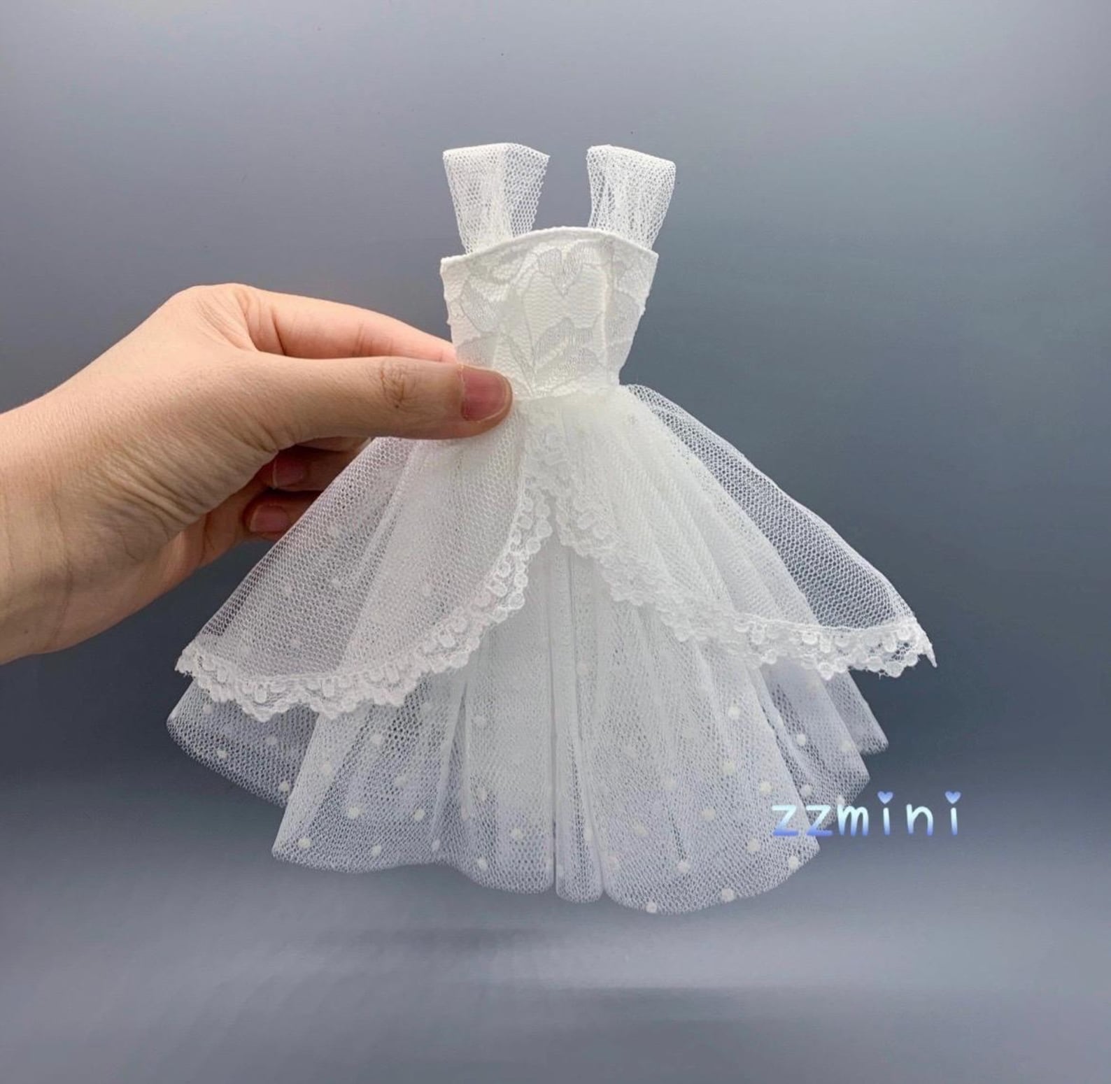 Wedding Dress for 11.5inch Fashion Doll Princess Short Evening Dresses ...