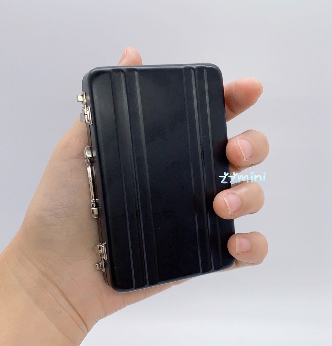 Dollhouse Miniature Travel Metal Suitcase Briefcase Toy Decoration ...