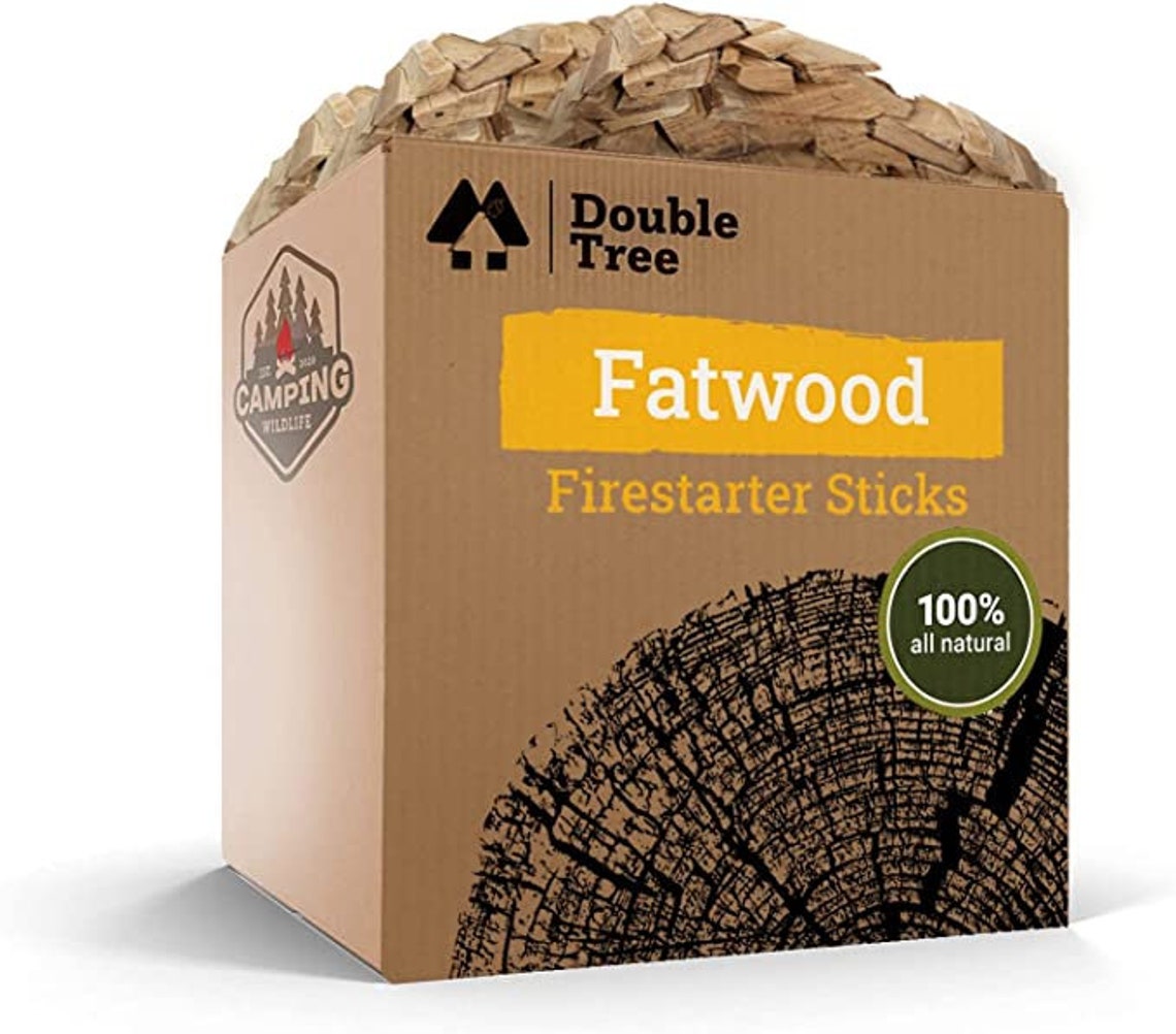 Double Tree Fatwood Fire Starter Sticks - Etsy