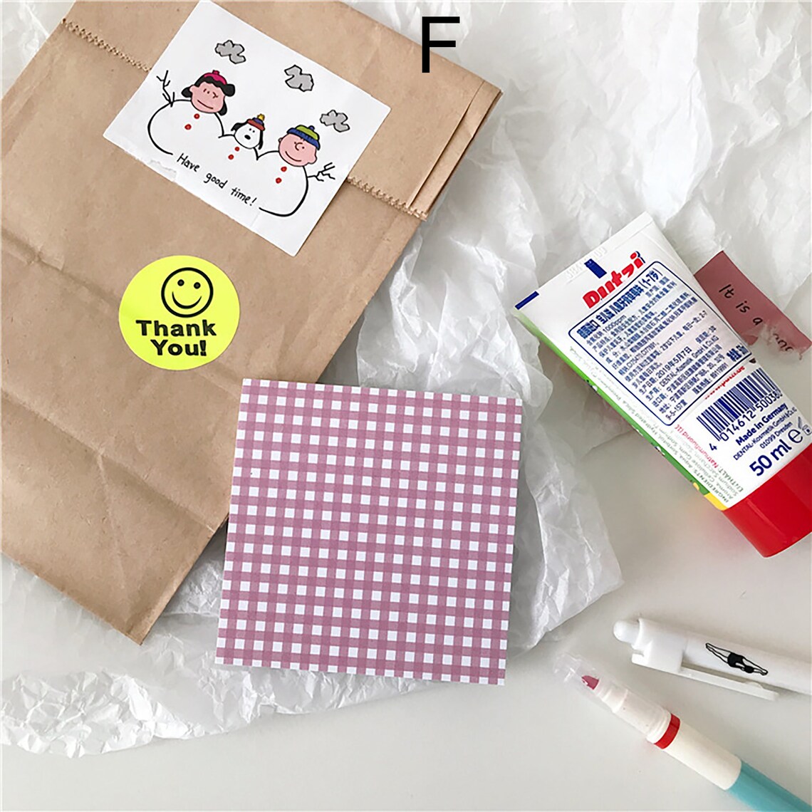 Candy Grid Sticky Notes Classic Grid Sticky Notes Message | Etsy