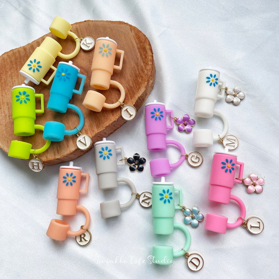 Cute Mini Cup Straw Topper,straw Cap for Tumbler Cup 40oz,30oz Tumbler ...