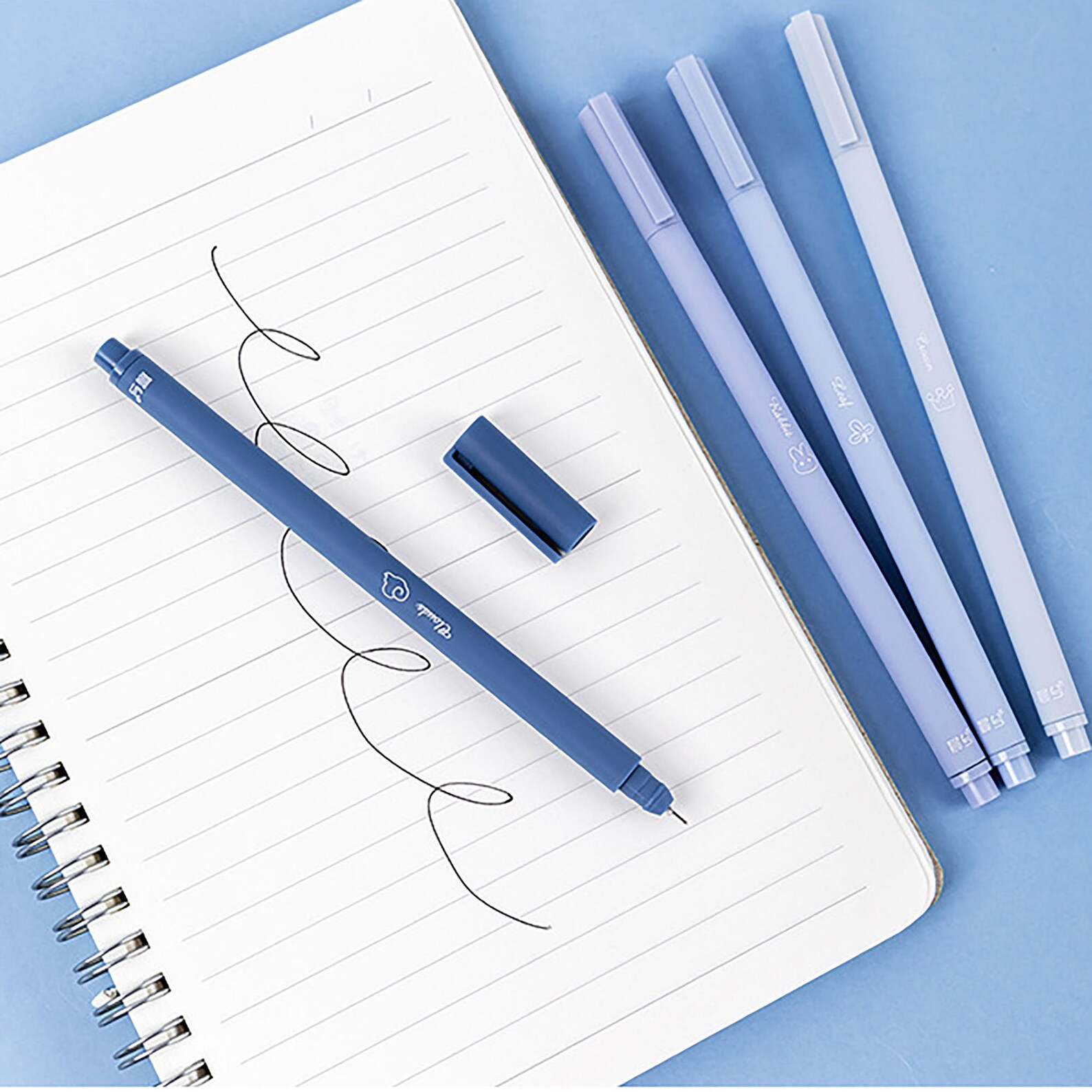 Set of 6 Gentle Gradient Gel Gel Pens Matte Signature Pens 6 | Etsy UK