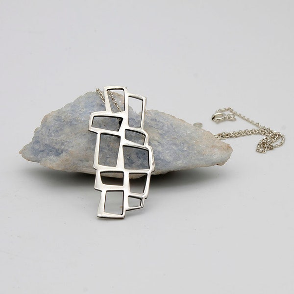 Geometric Pendant - Etsy