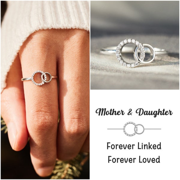 Mother Daughter Rings - Etsy