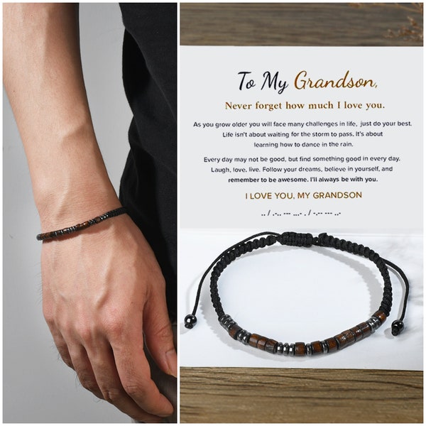 Grandson Bracelet - Etsy