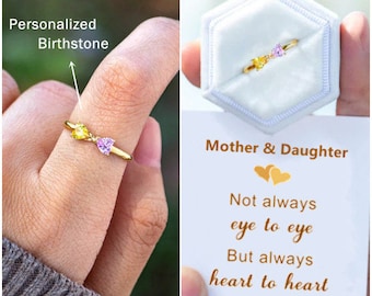 To My Daughter Pray Through It Christianity Cross Ring Fashion Diamond ...