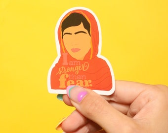 Malala Sticker - Etsy