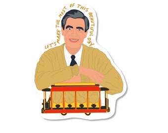 Mr Rogers Sticker | Etsy