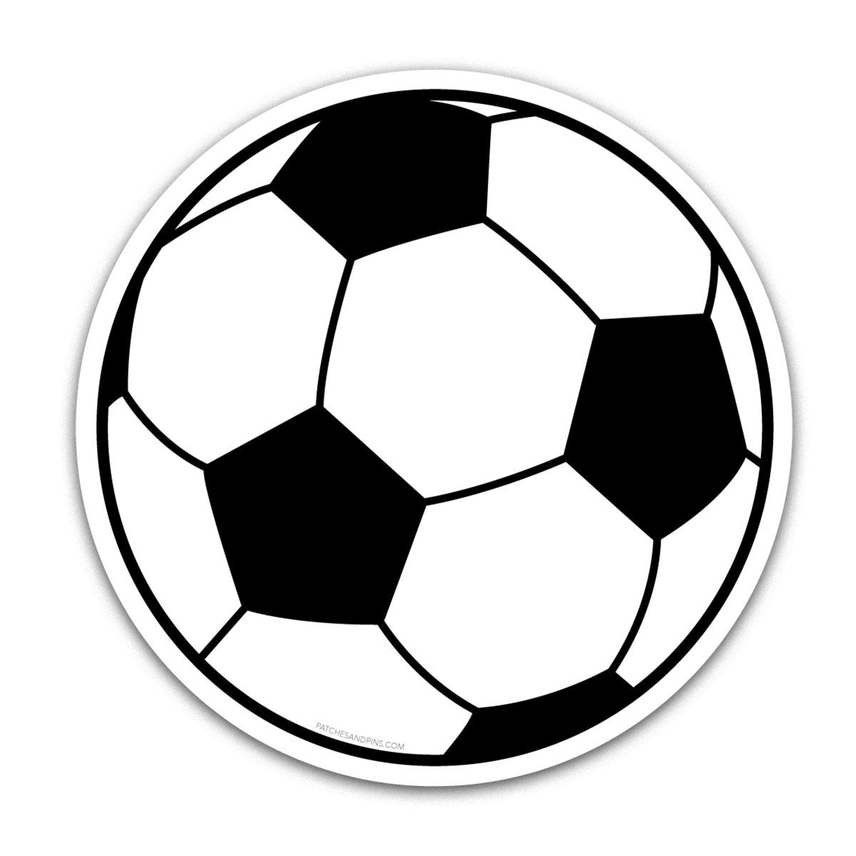 Pegatina de balón de fútbol Pegatina impermeable para él Vinilos para ...