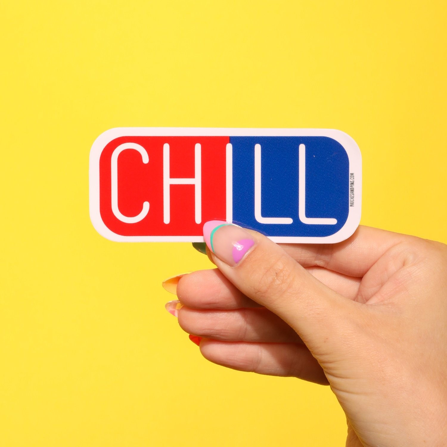 Chill Sticker | Etsy