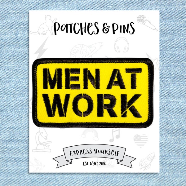 Funny Work Patch - Etsy