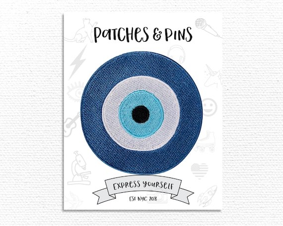 Evil Eye Patch - Etsy