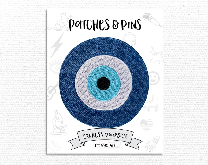 Evil Eye Patch - Etsy
