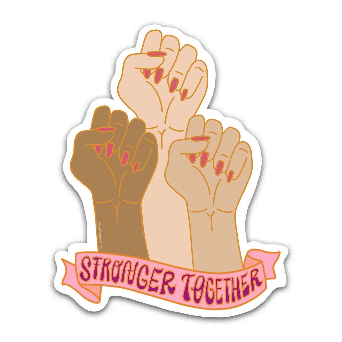 Stronger Together Sticker Waterproof Sticker Decorative - Etsy Sweden