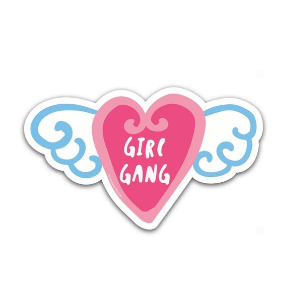 Girl Gang Sticker Waterproof Sticker Decorative Sticker | Etsy