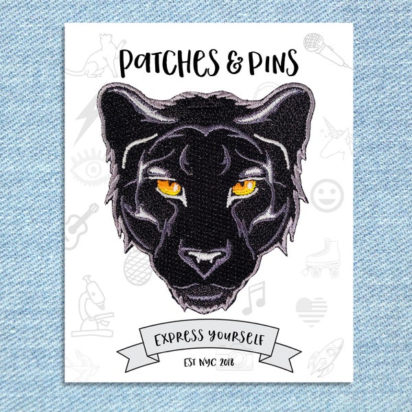 Panther Iron On - Etsy