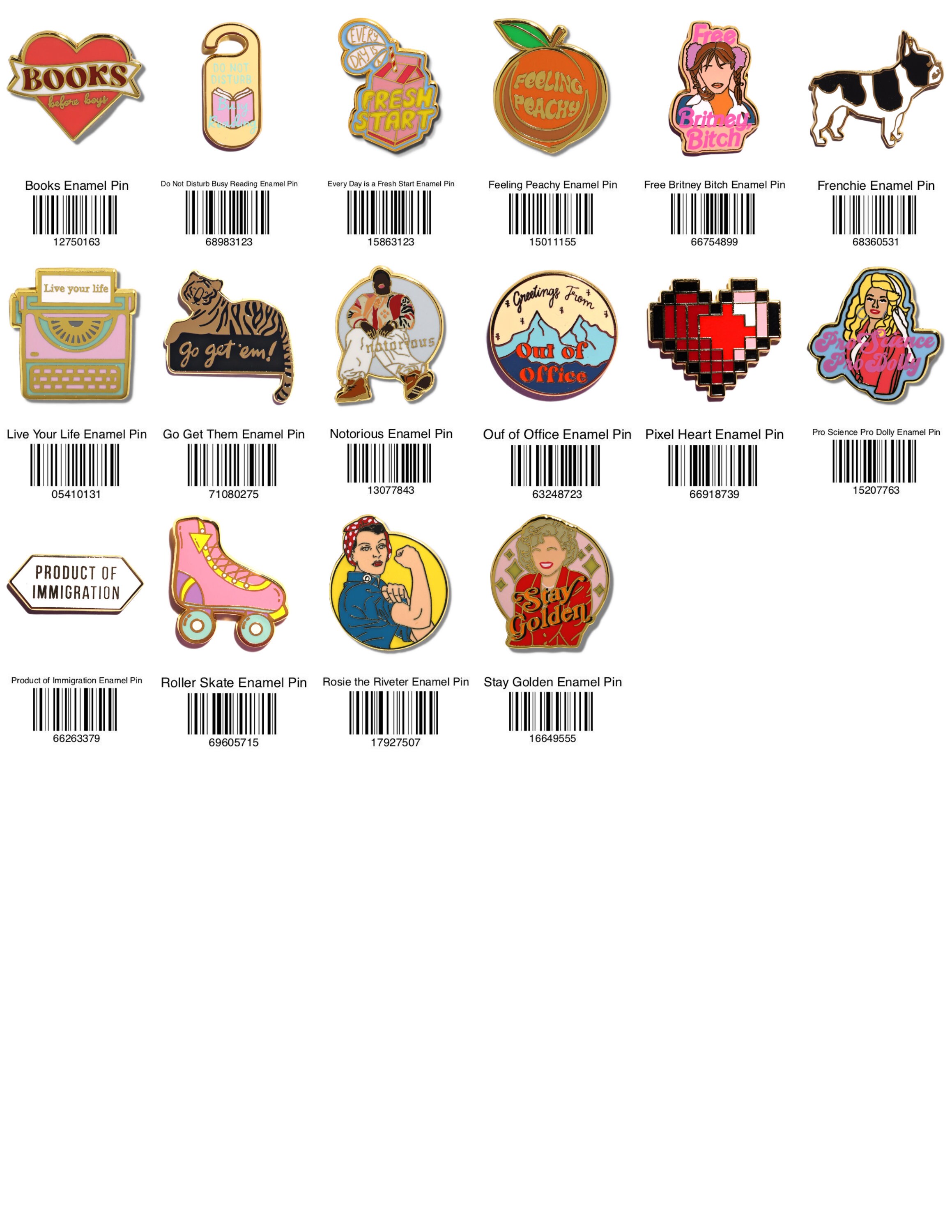 RBG Enamel Pin Backpack Pin Lapel Pin Pins and Patches - Etsy