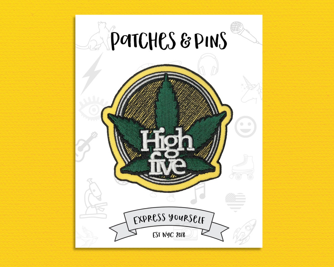 High Five Patch - Etsy
