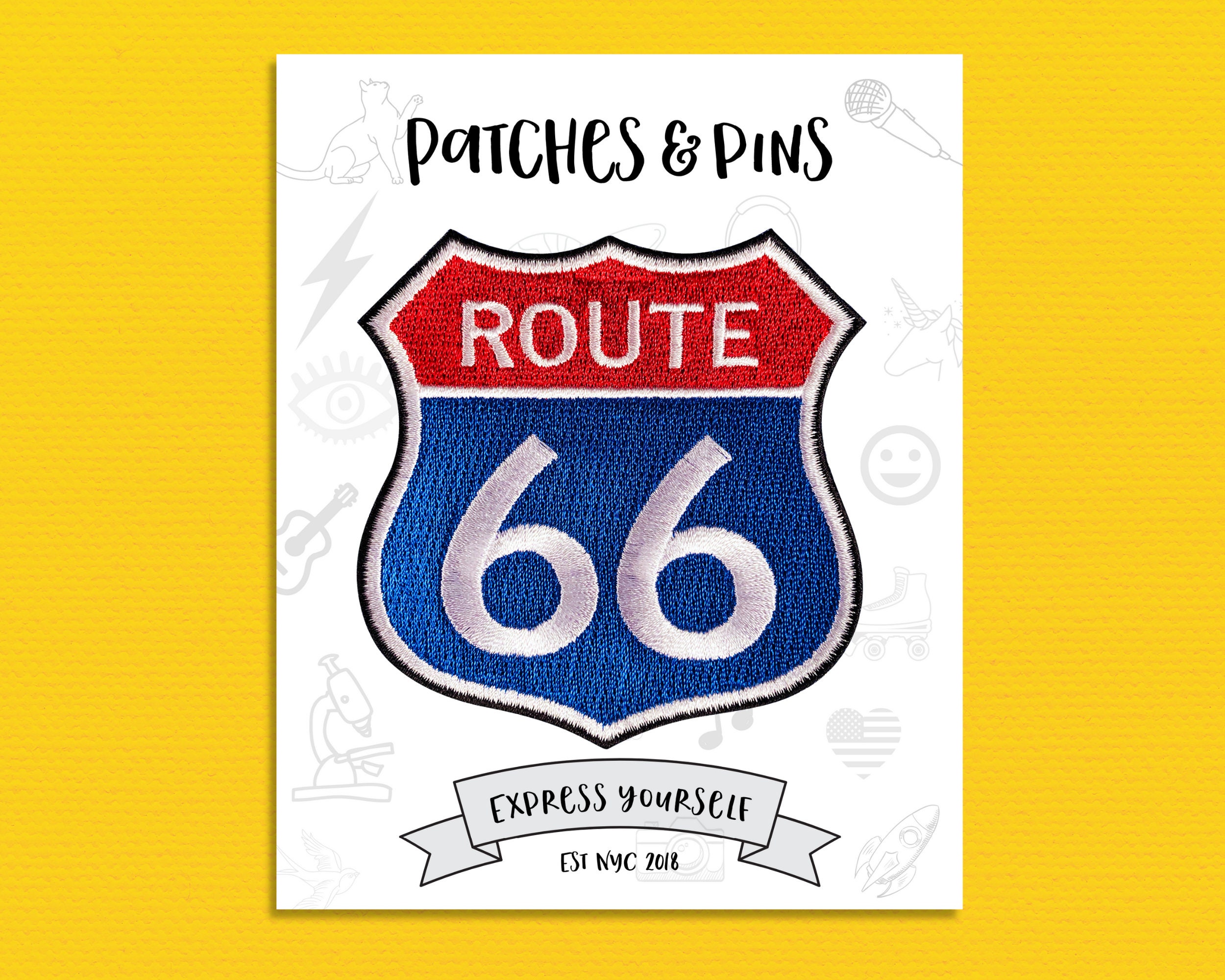 Route 66 Patch - Etsy
