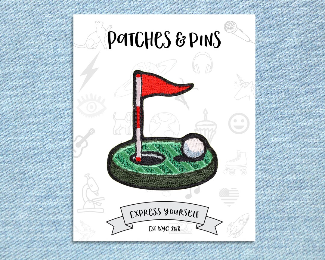 Golf Patch, Patches for Jackets, Patches Iron On, Patches for Jeans ...