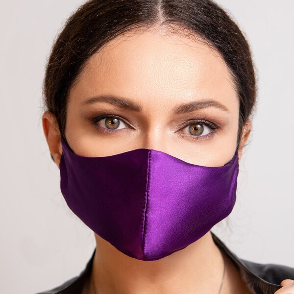 Purple Mask - Etsy