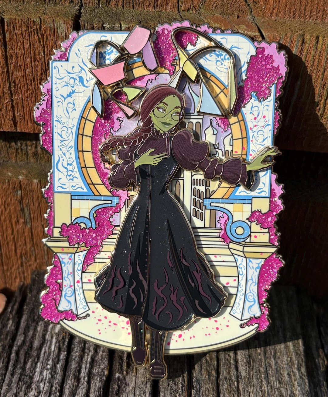 The Wizard and I Wicked Fantasy Pin - Elphaba Wicked Movie Musical Pin ...