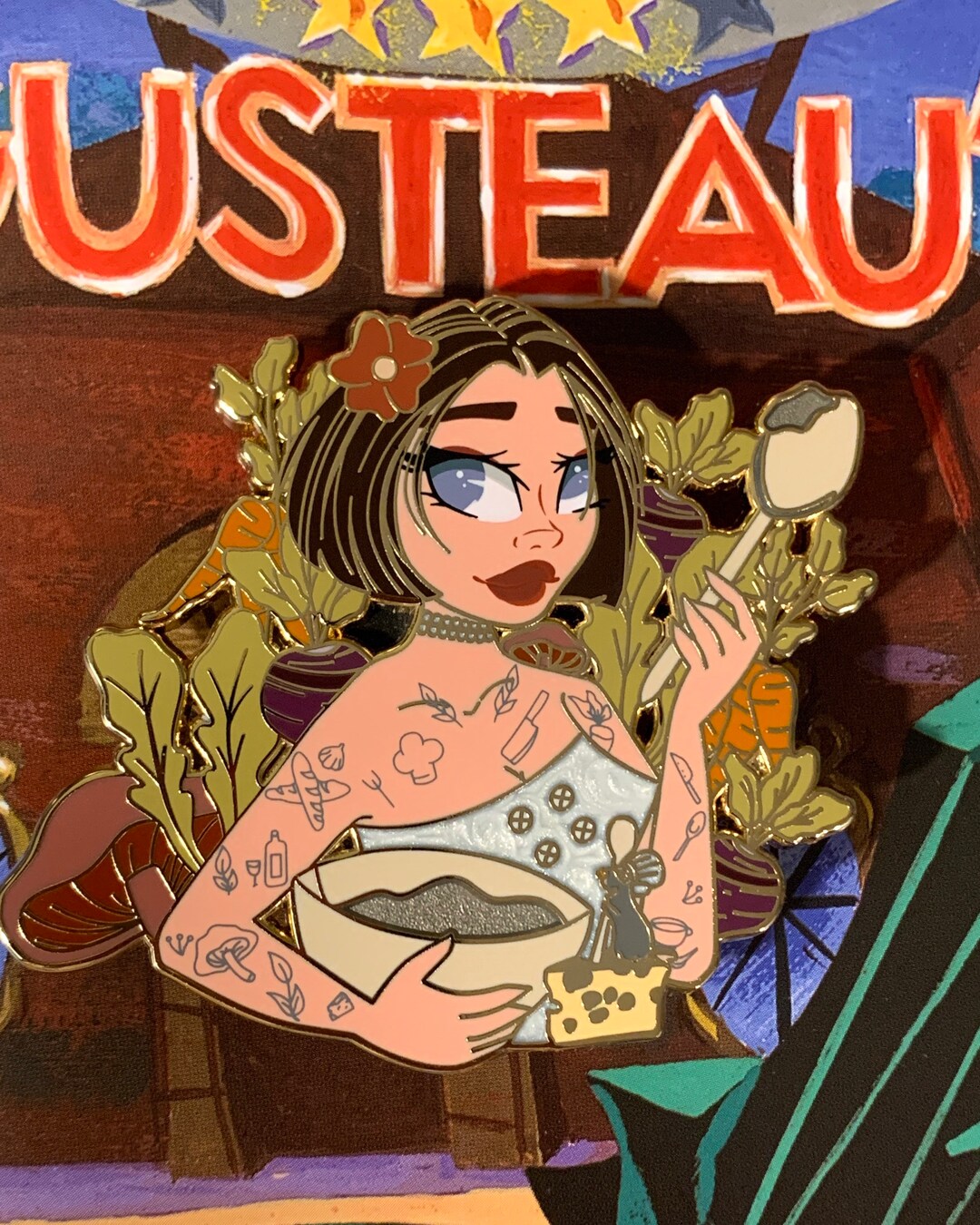 Colette Tatou Maud Wagner Pin Ratatouille Remy Disney Pixar Fantasy Pin Etsy