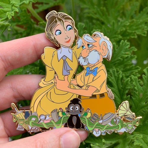 Disney Fantasy Pin Tarzan and Jane listen to Her Heart - Etsy
