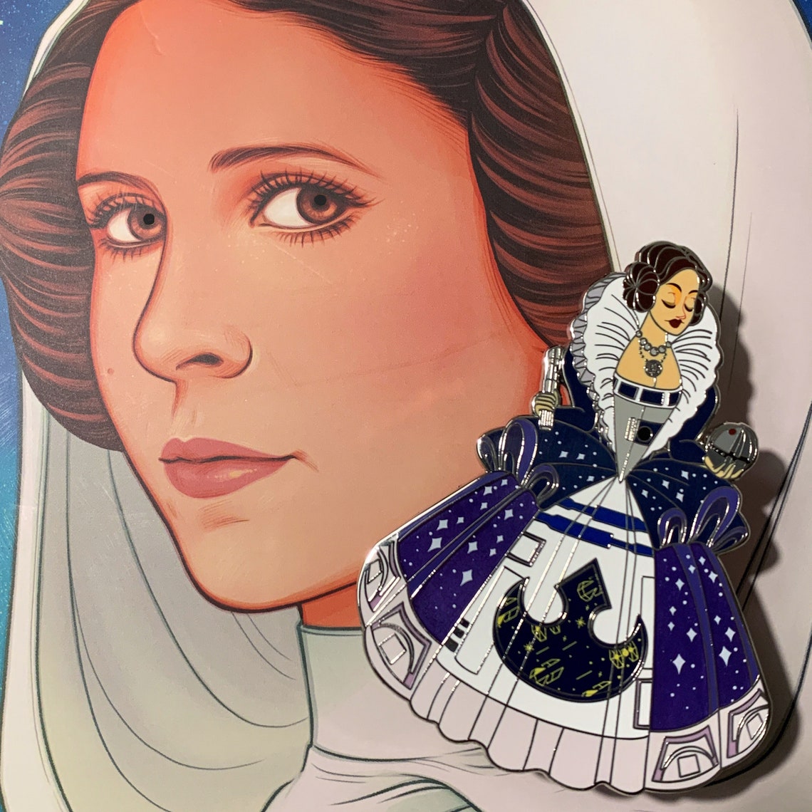 Princess Leia Elizabeth I Pin Star Wars Pin Disney - Etsy