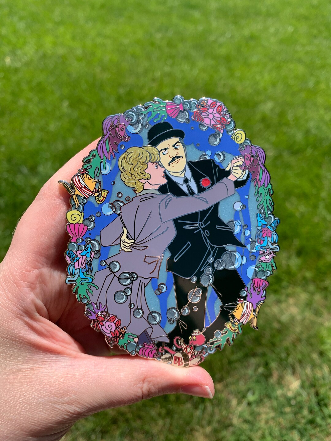 Beautiful Briny Sea Pin Bedknobs & Broomsticks Angela Lansbury Disney ...