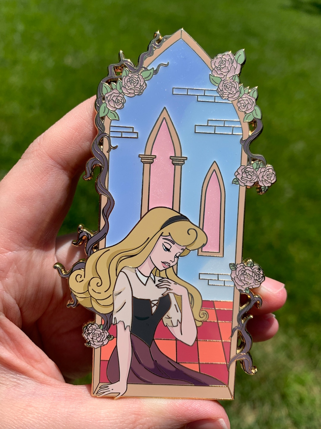 Briar Rose Concept Art Pin - Aurora Sleeping Beauty Pin - Disney ...