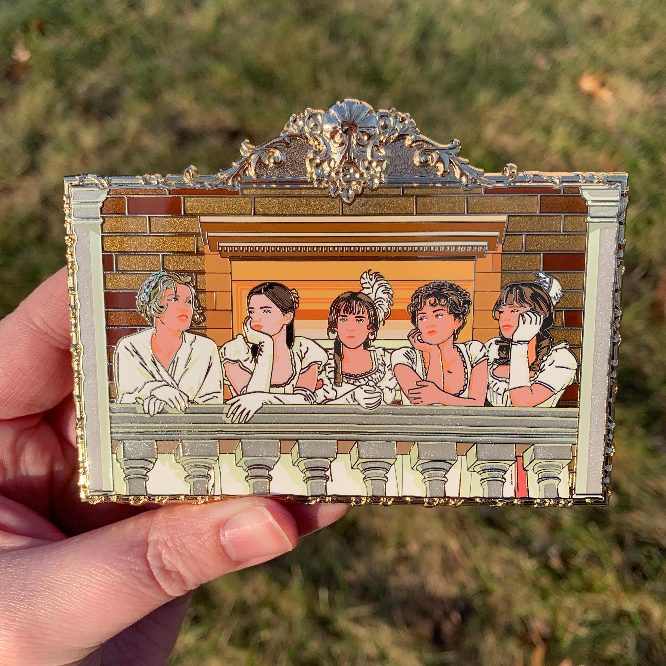 Five Daughters - the Bennet Sisters - Pride and Prejudice Fantasy Pin ...