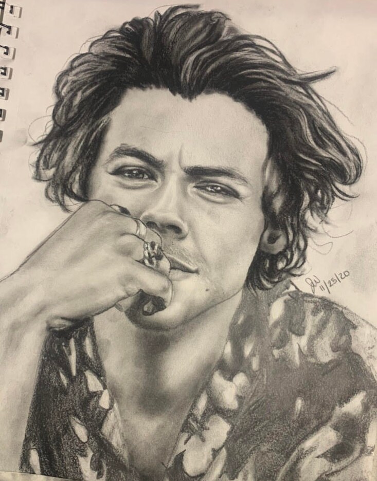 Commissioned Graphite Art - Etsy