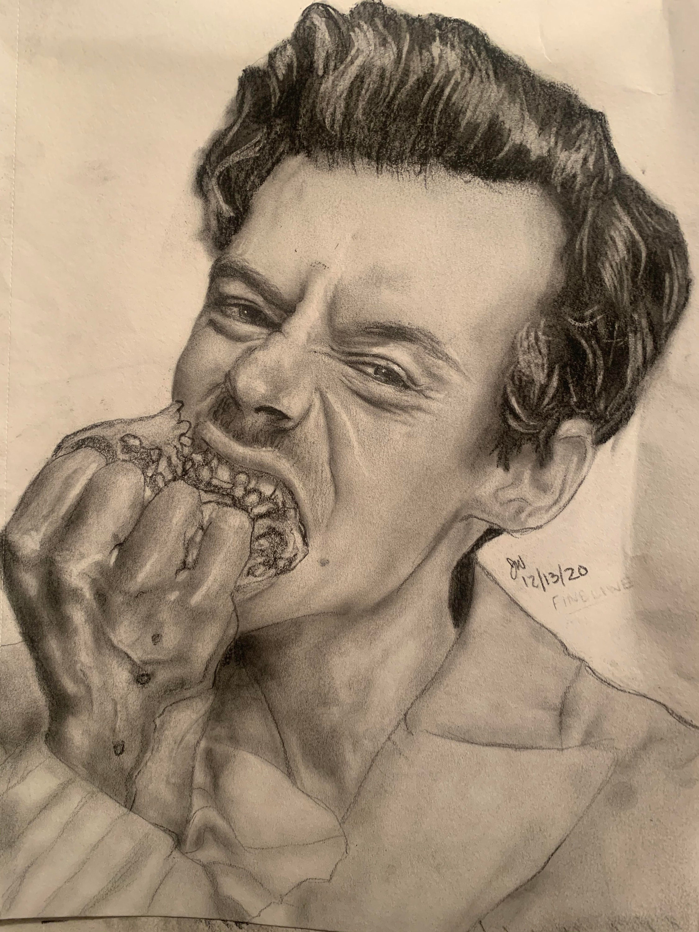 Commissioned Graphite Art - Etsy