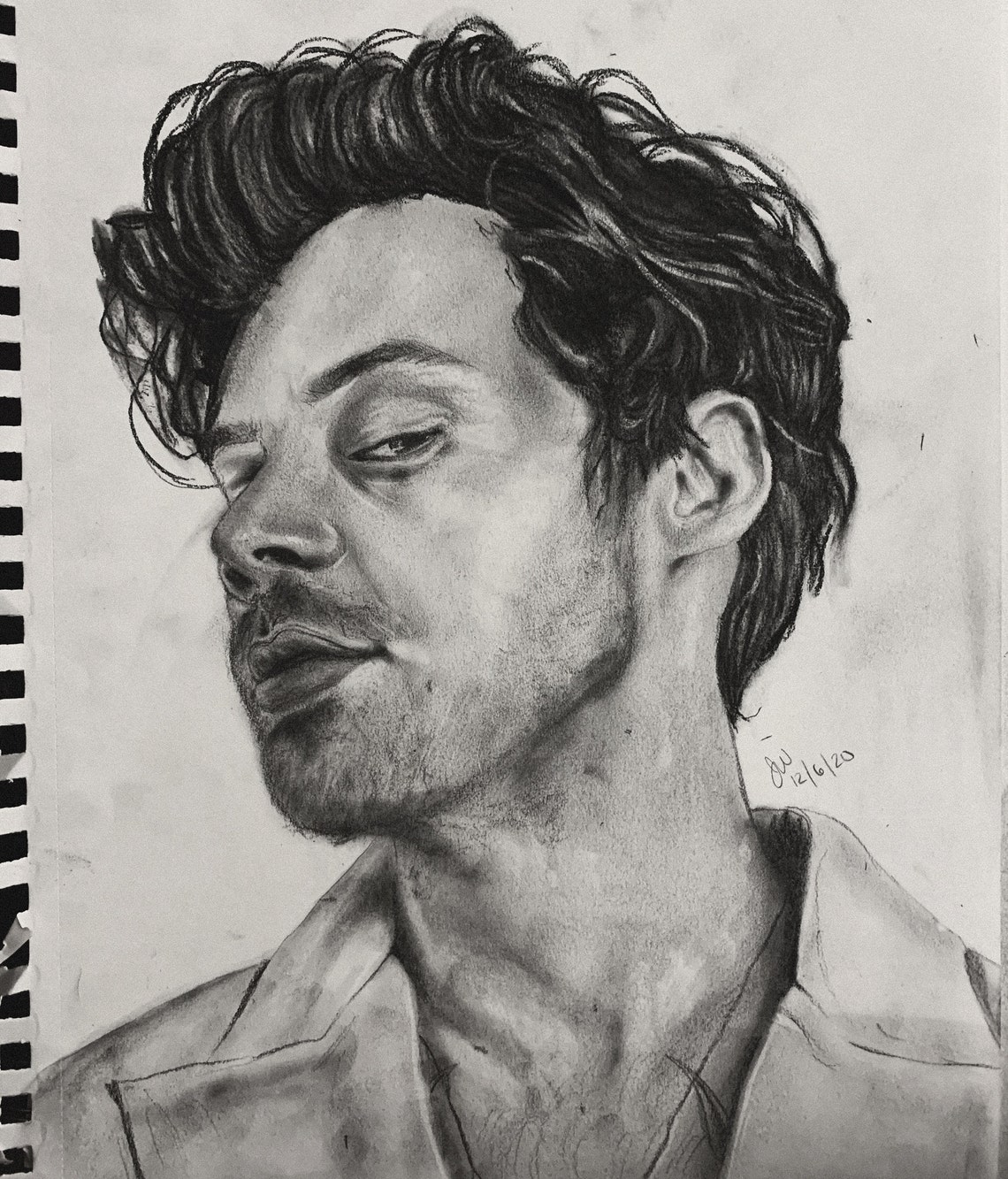 Commissioned Graphite Art - Etsy