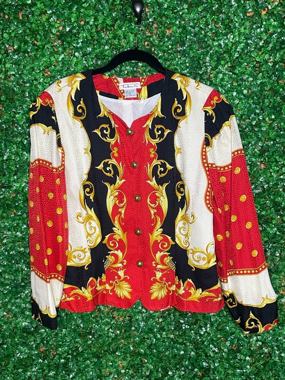 vintage talbots red black - Gem