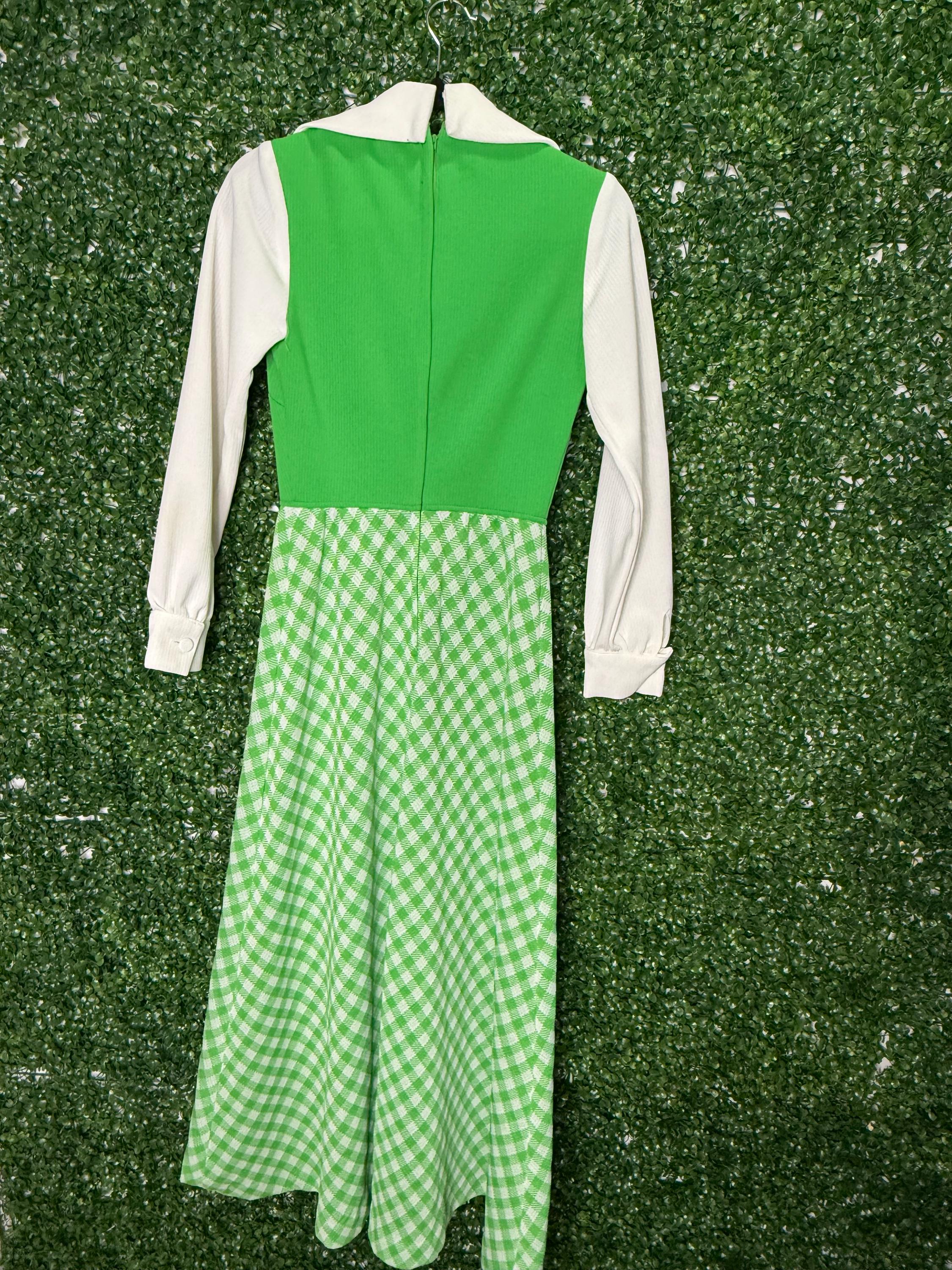 70’s Inspired Preppy Vintage Dress - Etsy
