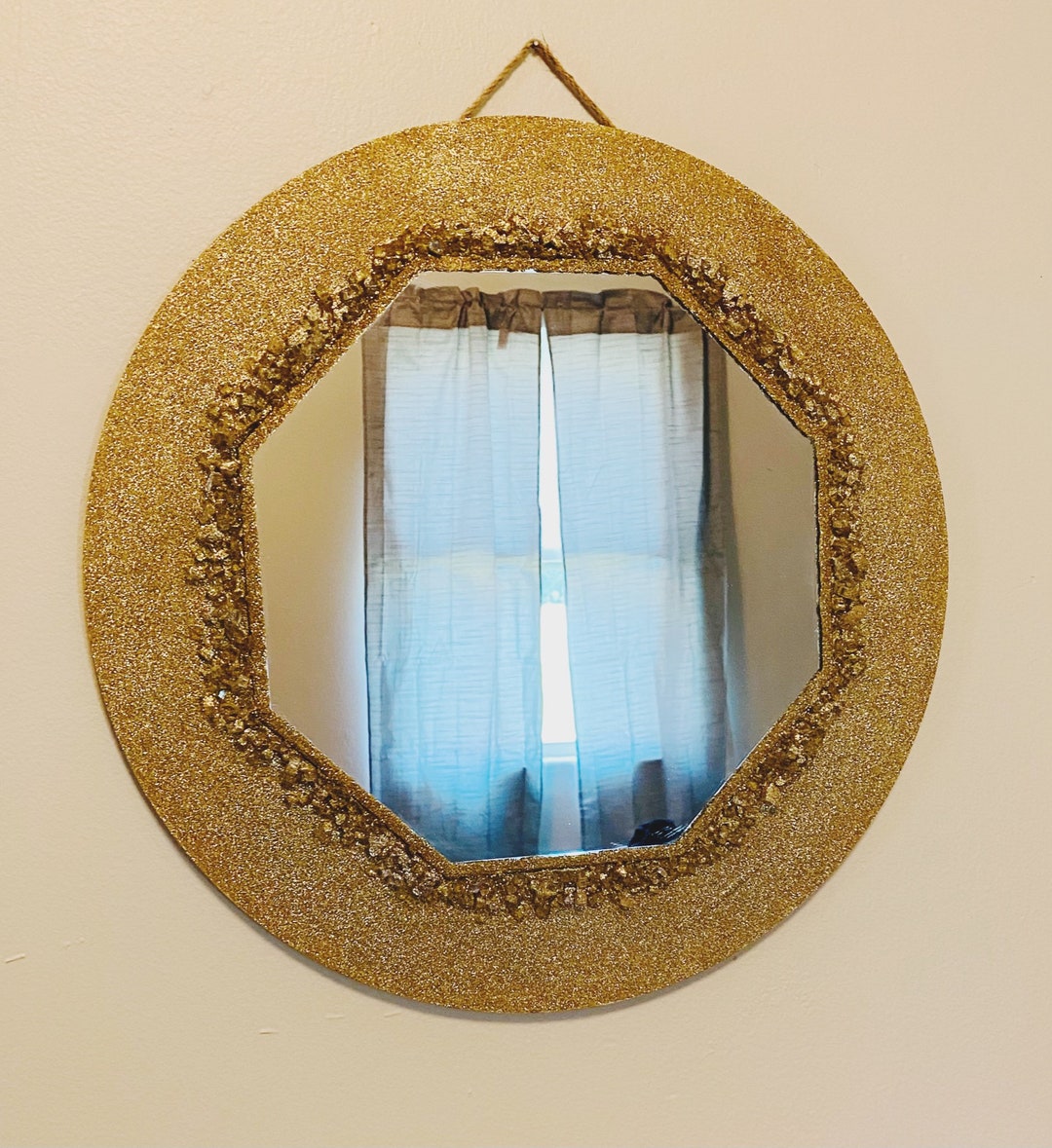 Custom Gold Mirror Octagon Mirror Wall Art Wall Dècor Vanity Mirror - Etsy